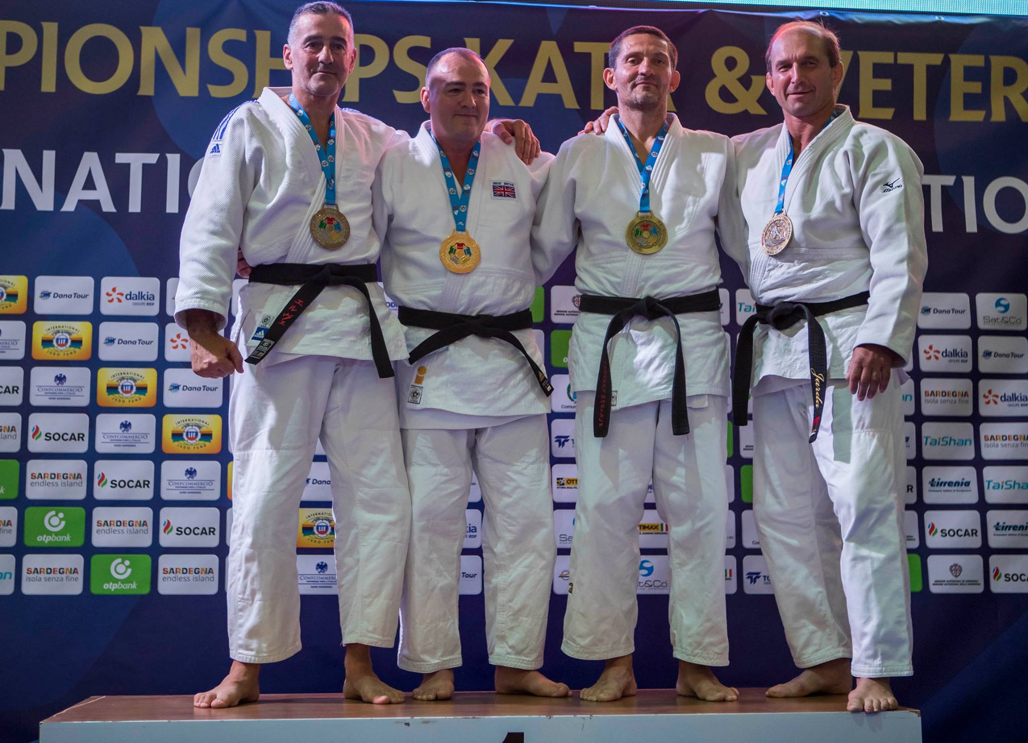 Good start for GB Masters at World Championships - British Judo