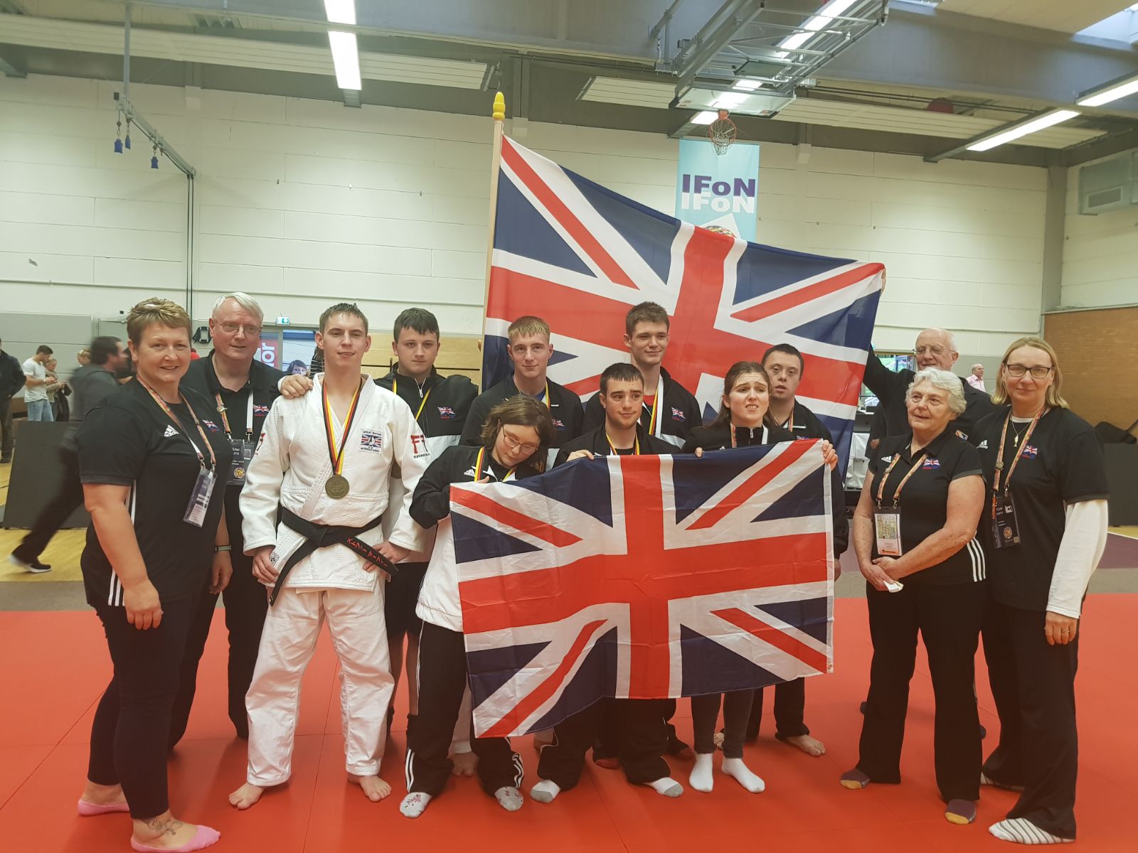 Five golds for GB Judo at ID World Championships - British Judo