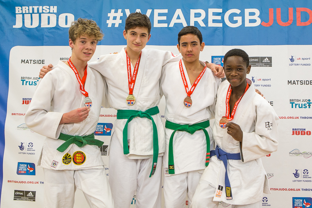 Image Gallery: Pre-Cadets & Cadets British Championships 2017 (Day Two) - British Judo