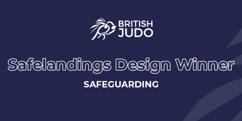 Safeguarding: Safelandings Front Cover Design Winner - British Judo